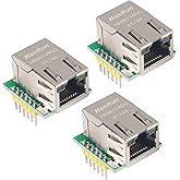 Amazon.com: HiLetgo W5500 SPI to LAN Ethernet Network Module TCP IP STM32 Interface 3.3V 5V for ...