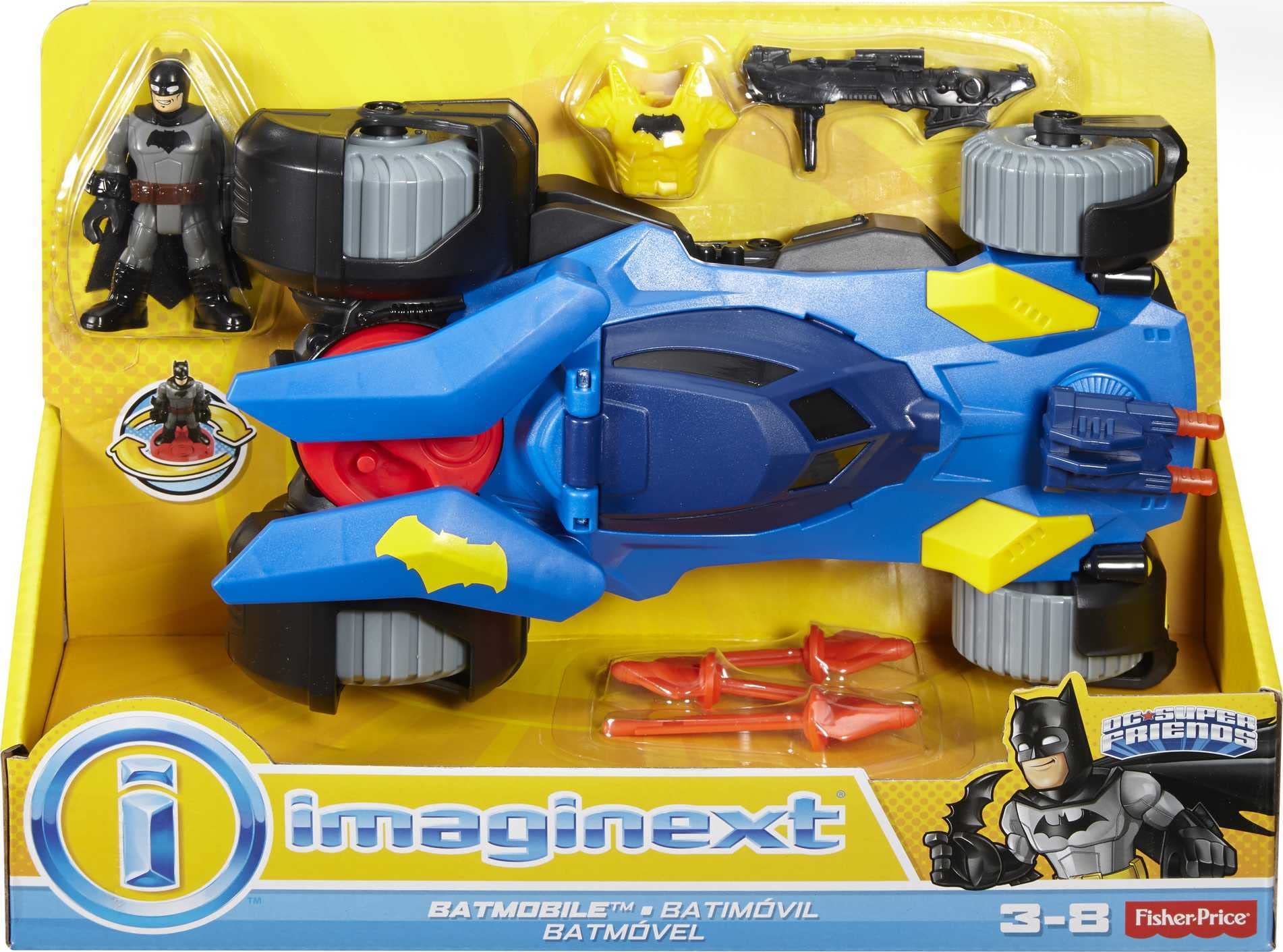 Mua Imaginext DC Super Friends Batman Toy Batmobile Vehicle & Figure ...