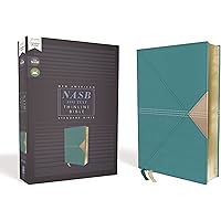 NASB, Thinline Bible, Leathersoft, Brown, Red Letter, 1995 Text, Comfort Print: Zondervan ...