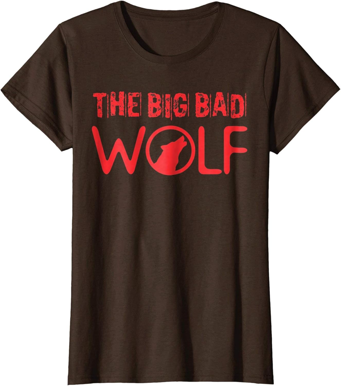 Amazon.com: The Big Bad Wolf Graphic Tee Shirt - Halloween Literary Fun ...