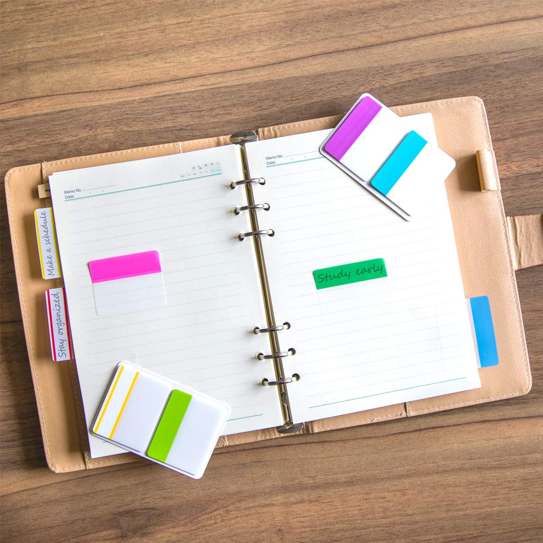 KICNIC 960 Pieces 2 Inch Tabs Sticky Idex Tabs, Page Markers File ...