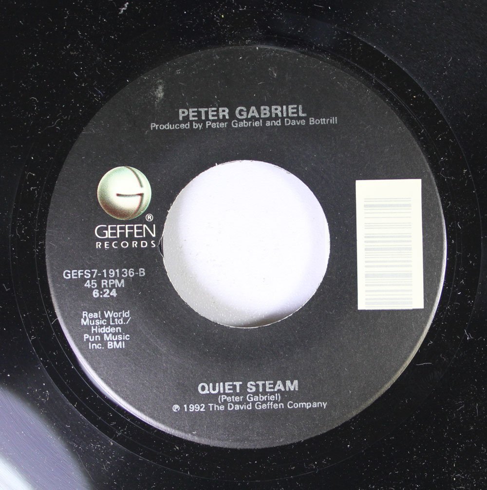 - PETER GABRIEL 45 RPM QUIET STEAM / DIGGING IN THE DIRT - Amazon.com Music