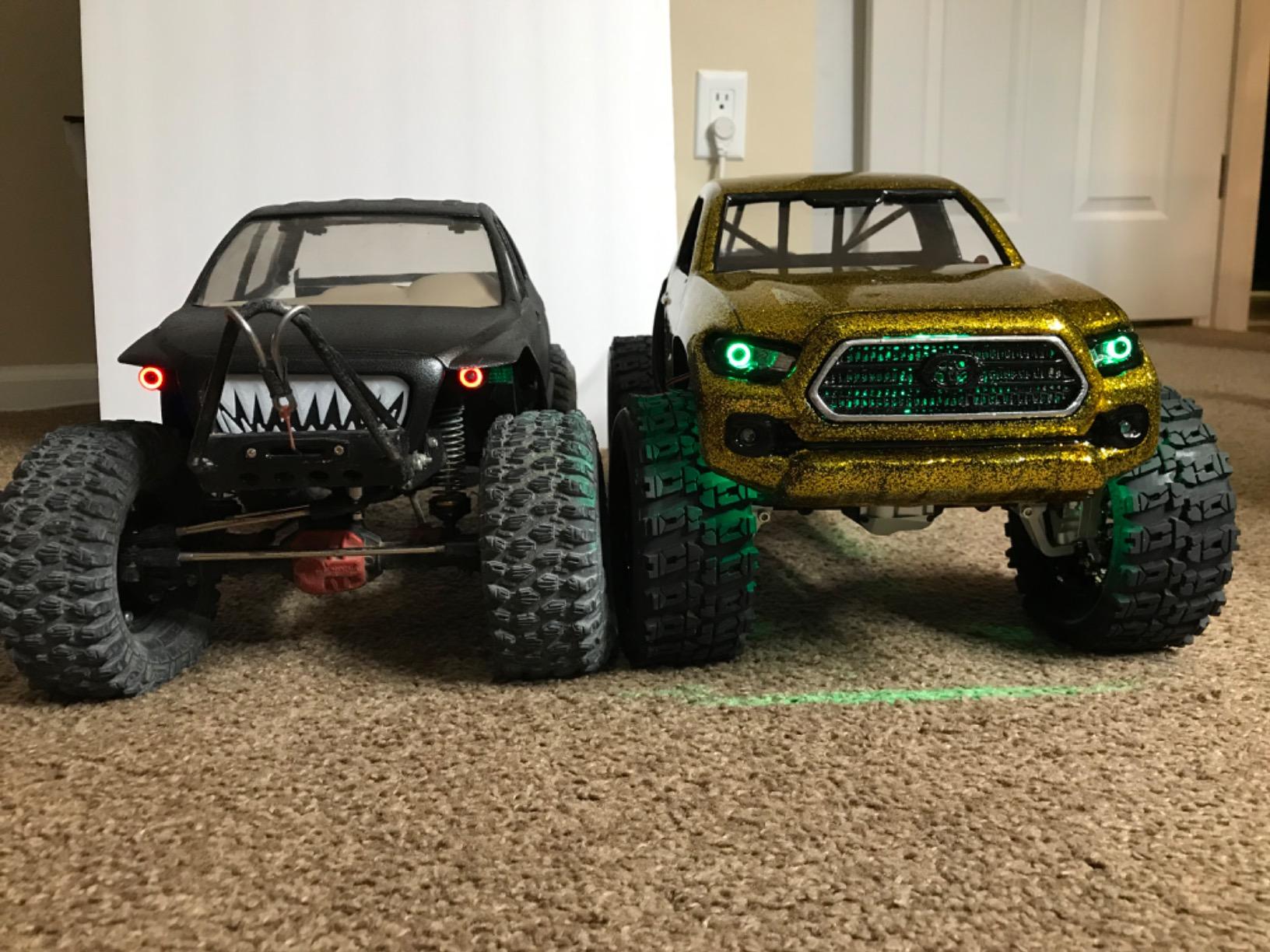 $2/mo - Finance MOHERO 2 LEDs Angel Eyes & Demon Eyes LED Light ...