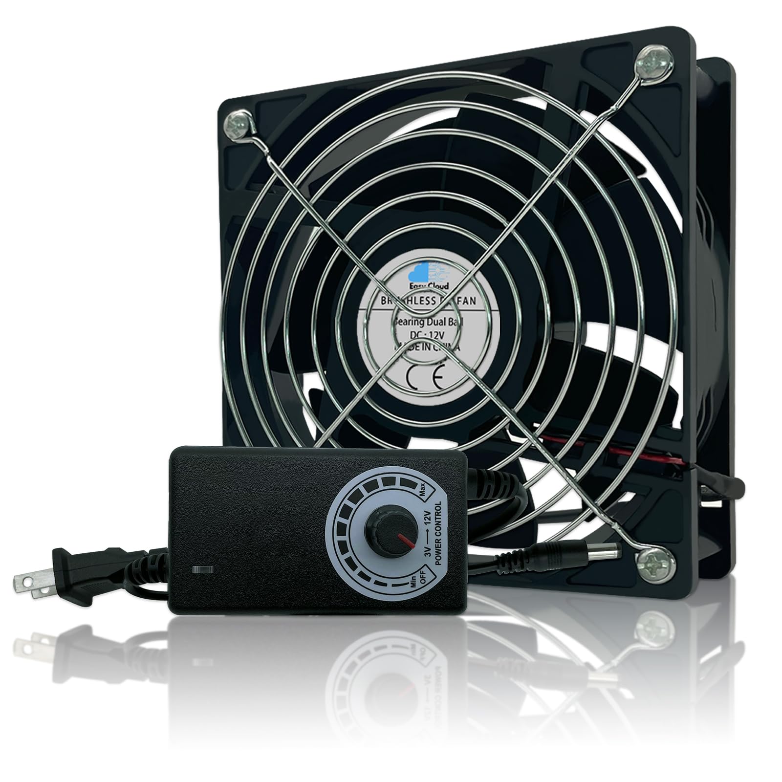 Mua Computer Fan with AC Plug-120mm Fan 120V 110V 220V with Variable ...