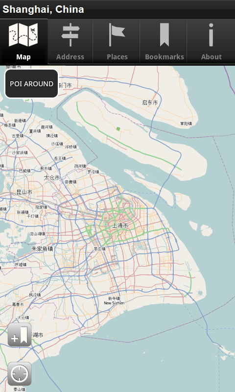 Offline Map Shanghai, China - CNM:Amazon.com:Appstore for Android