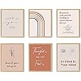 Amazon.com: TwoDays Boho Office Decor, Positive Affirmation Posters for ...