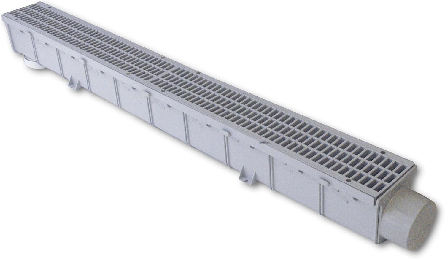 NDS 764 Pro-Series Channel Drain Kit, 3-Inch, Gray: Amazon.co.uk ...