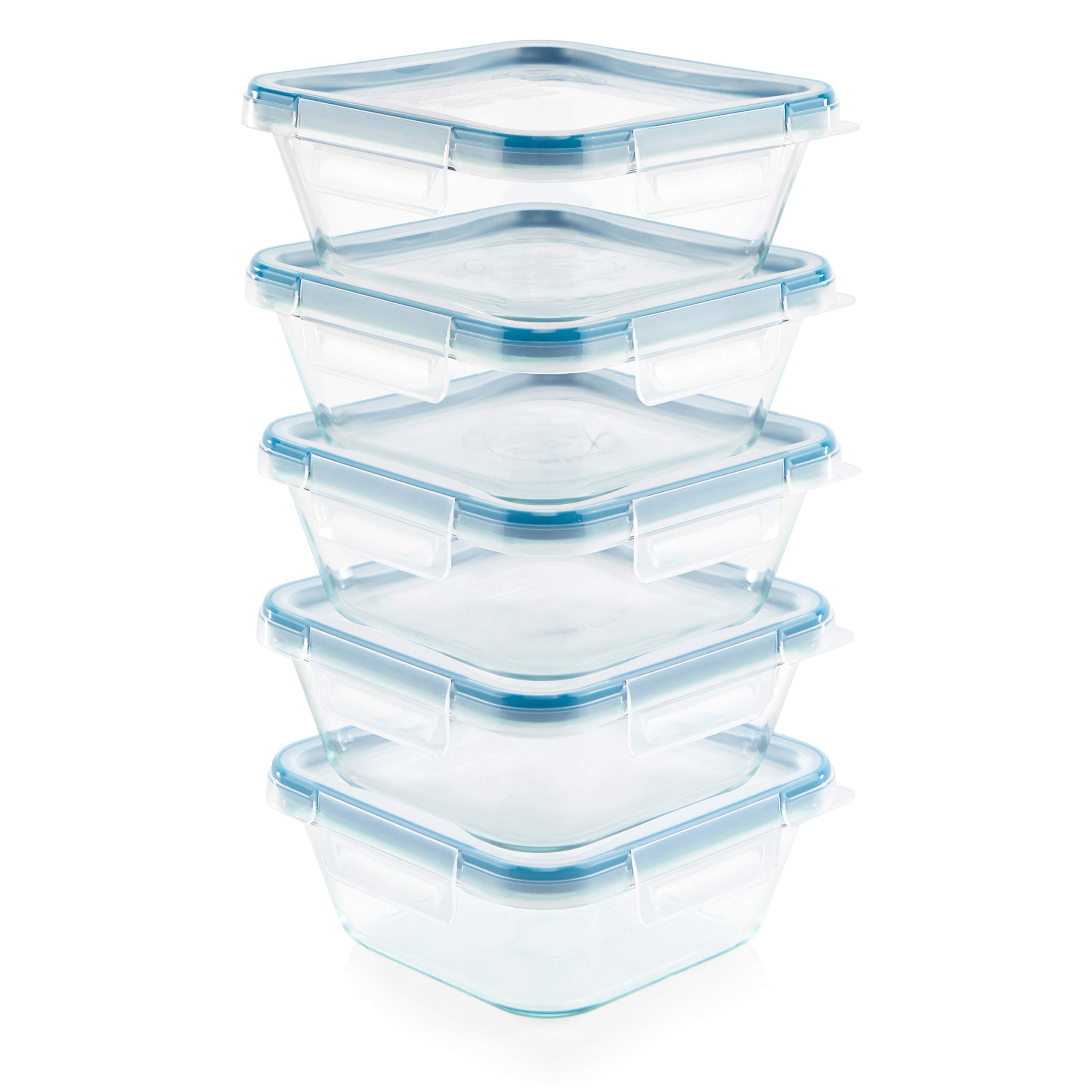 Mua Snapware Total Solution 10-PC (4-Cup) Square Glass Food Storage ...