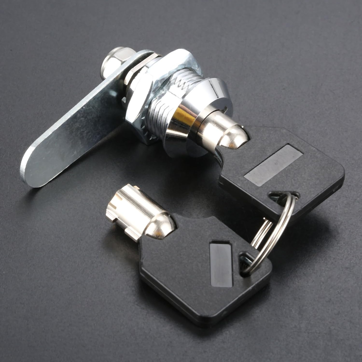 Drawer Tubular Cam Lock 16mm, Mailbox Lock Cabinet Cylinder Lock with 2 ...