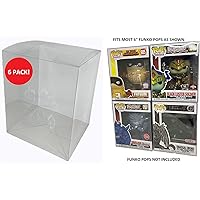 Amazon.com: [6 Pack] 6-Inch Funko Pop! Protector Clear Display Case Box ...