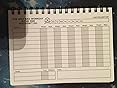The Original Gym Diary - pocket weight training log book, log 100 ...