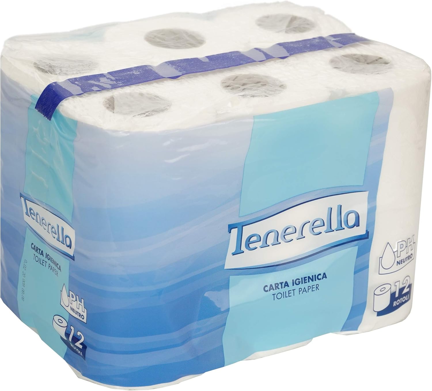 Tenerella Toilet Paper, Pure Cellose, Sterilized Premium Tissue, 180 ...