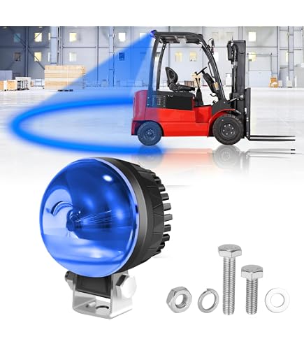 Forklift Warning Lights - Powerfull LED Forklift Safety Light - 60W (12 ...