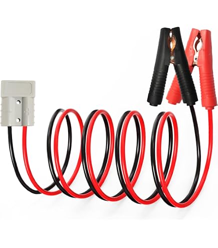 Anderson Connector 2-Pack 50A Battery Quick Connectors - 8AWG Cables ...