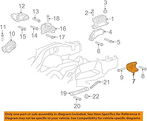 Amazon.com: Genuine GM Mount Part# - 20840181: Automotive