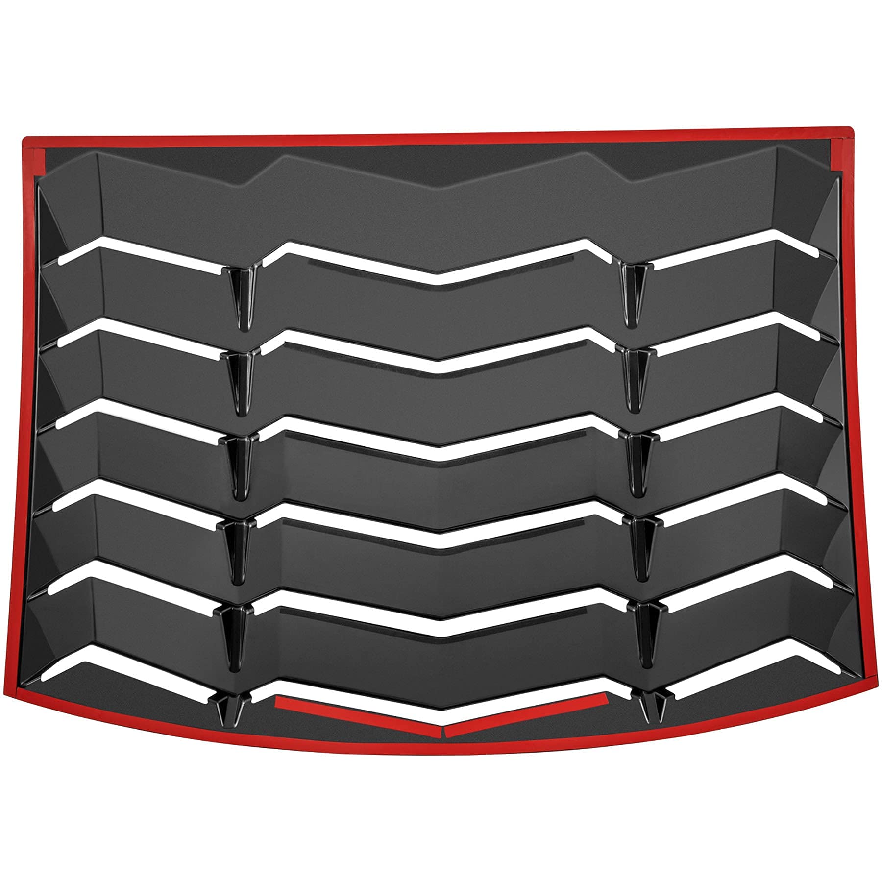 Mua LE-JX Carbon Fiber Print Rear Window Louver Cover, Lambo Style ...