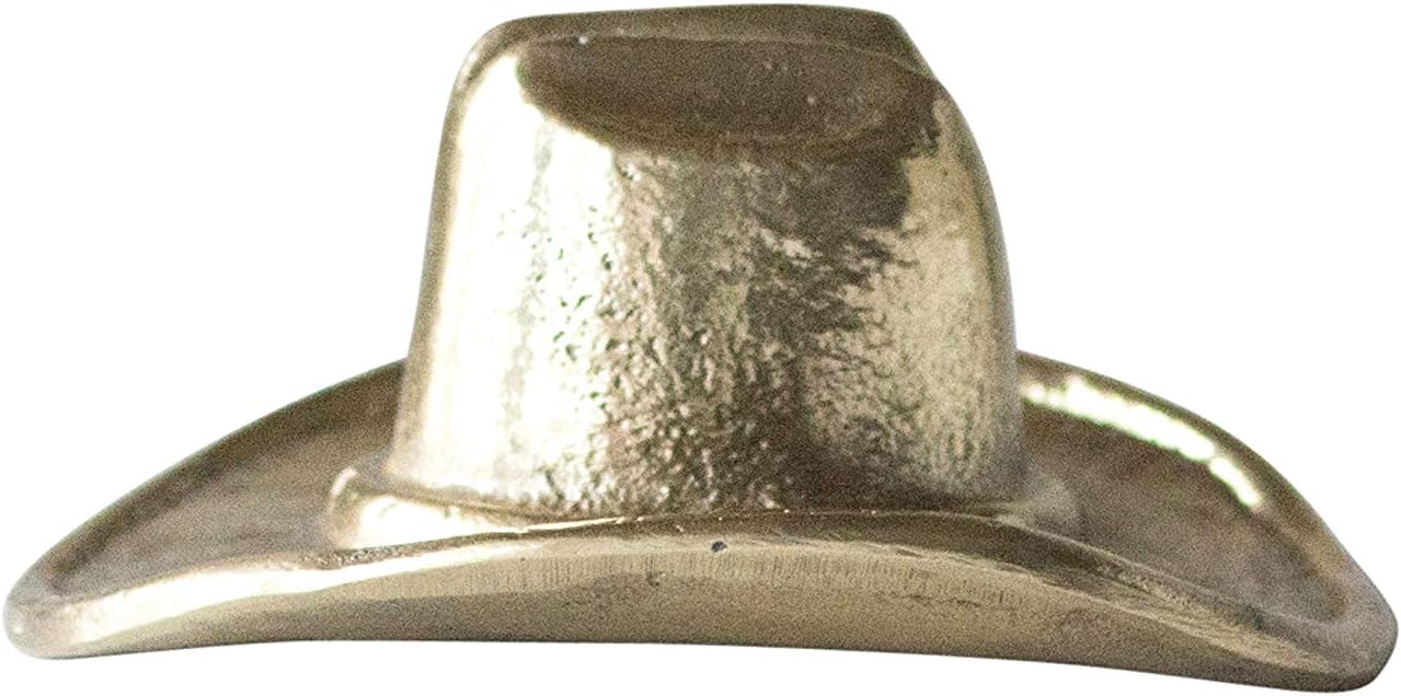 Amazon.com: Creative Co-Op Decorative Cast Aluminum Hat Figurine with ...