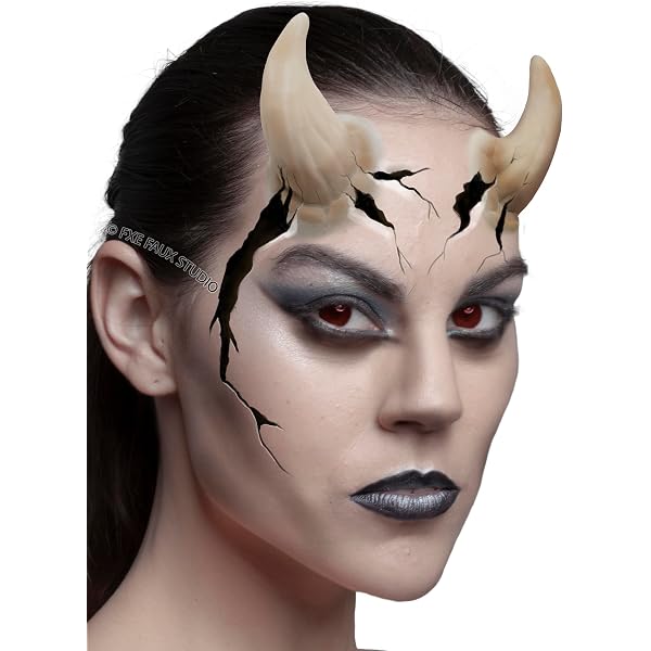 Latex Prosthetics Latex Devil Horn Prosthetics - Costume Wonderland ...