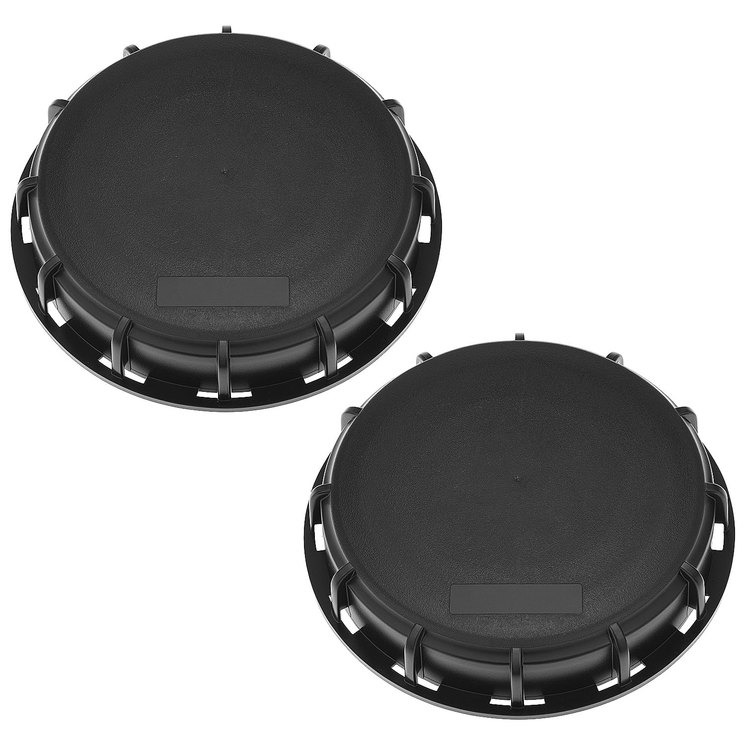 QWORK 6" Solid Cap W/Gasket for IBC Tote, IBC Tote Water Tank Cover, 2 ...