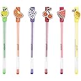 Amazon.com: Yoobi | Fruit Scented Gel Pens with Silicone Charms | Apple ...