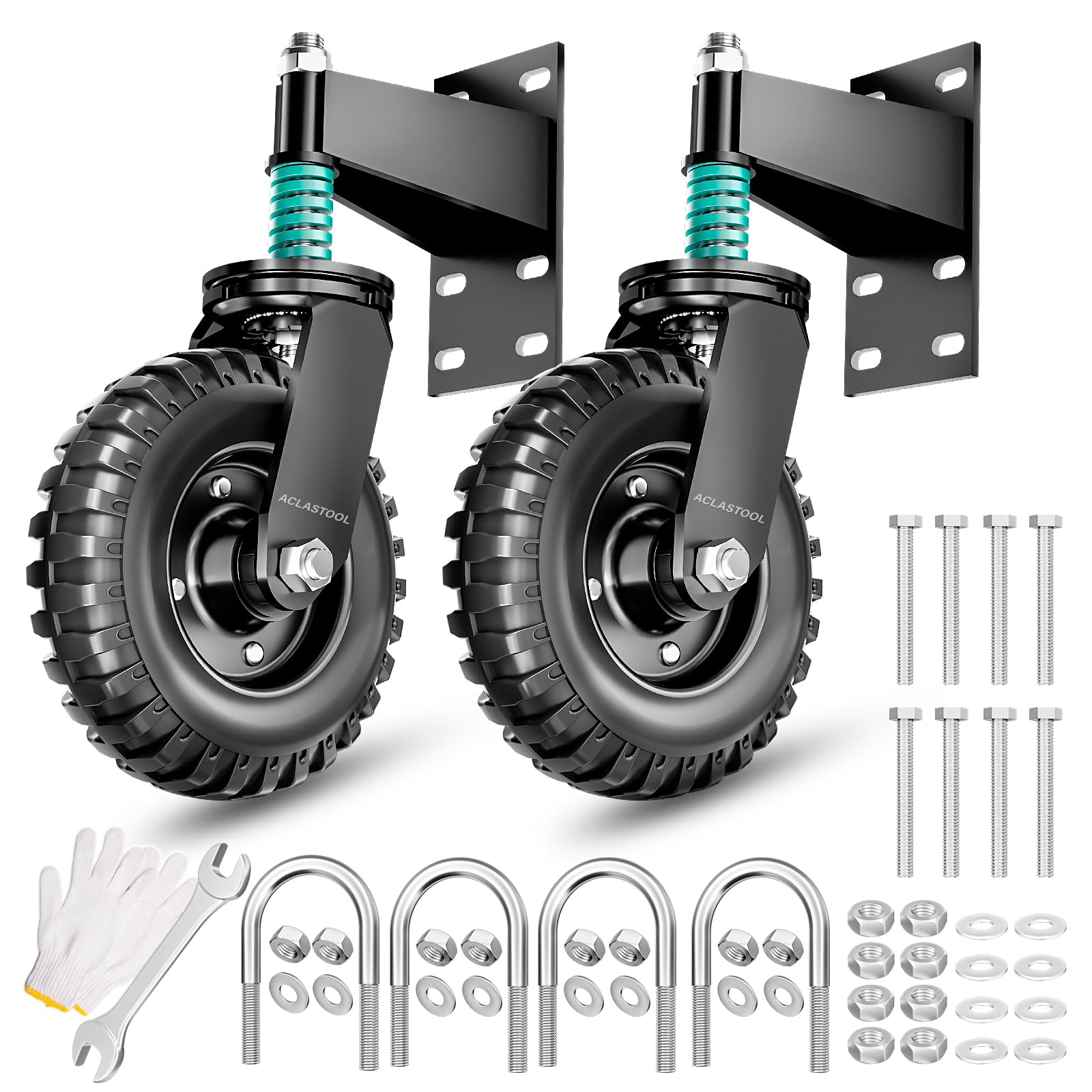 Aclastool Gate Wheel, 8 Inch Wheel Diameter, 15.4 Inch Overall Height ...