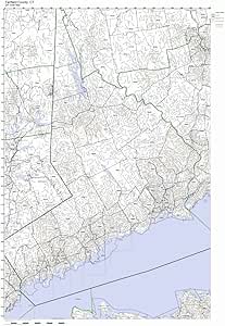 Amazon.com: Working Maps Fairfield County, Connecticut CT Zip Code Map ...