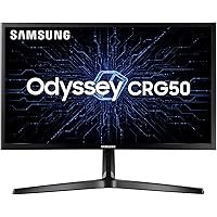 Monitor Gamer Curvo Samsung Odyssey 24", FHD, 144 Hz,HDMI, DP, Freesync, Preto, Série CRG50 ...
