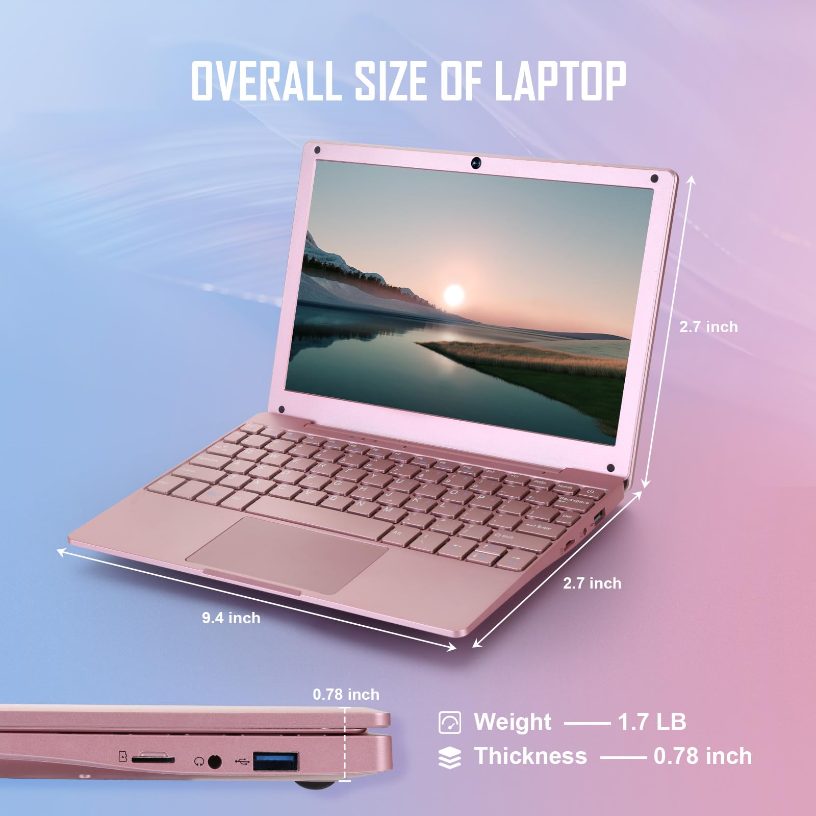Mua G-Anica Windows 11 Laptop Computer, 8GB RAM 128GB ROM, Intel ...