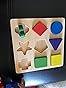 Amazon.com: GYBBER&MUMU Wooden Preschool Colorful Shape Puzzle : Toys ...
