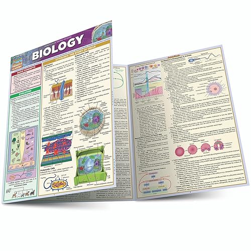 Biology: a QuickStudy Laminated Reference Guide (QuickStudy Academic ...
