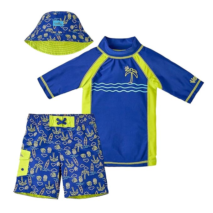 UV SKINZ Boy's Uv Skinz ' 3-Piece Swim Set, Upf 50+ Sun Protection ...