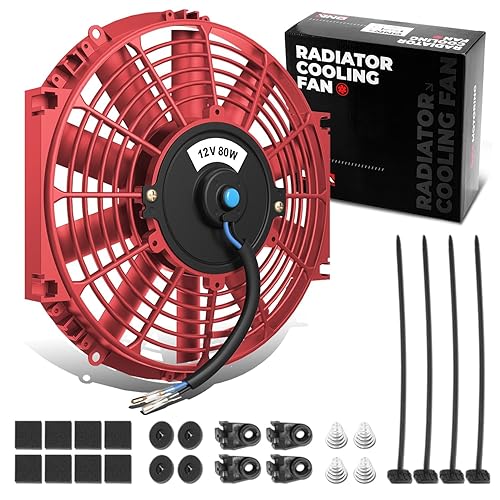 DNA Motoring 7 Inch High Performace Electric Cooling Slim Radiator Fan ...
