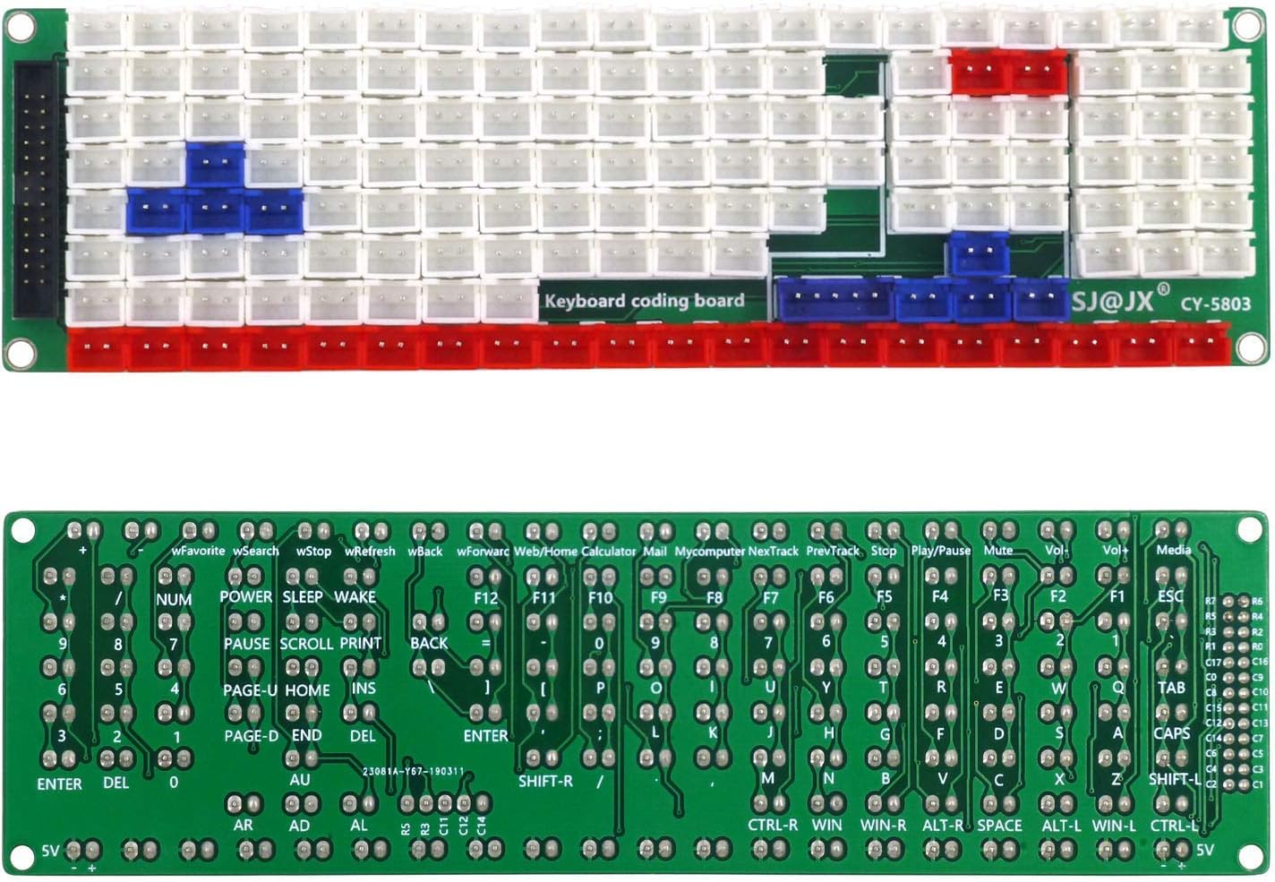SJ@JX Development Keyboard Encoder Board Game Controller DIY LED ...