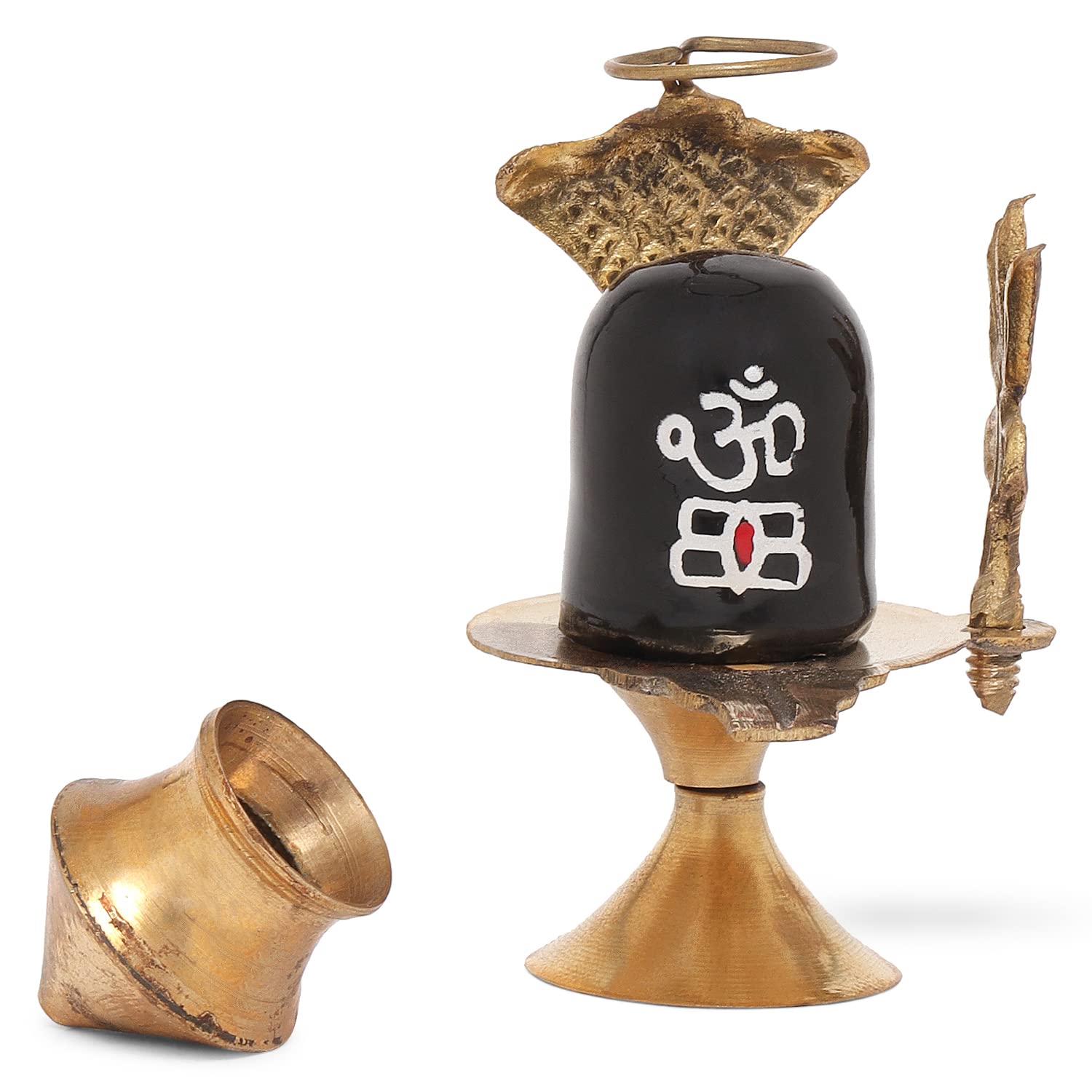 Mua Shiva Lingam Shivling Brass Shivling for Pooja (4 inch, Small ...