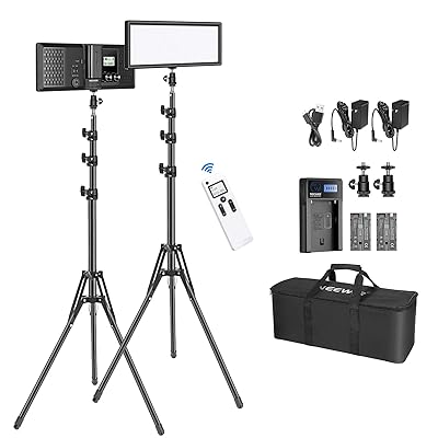 Neewer Dimmable LED Video Light Kit with Stand Nepal | Ubuy