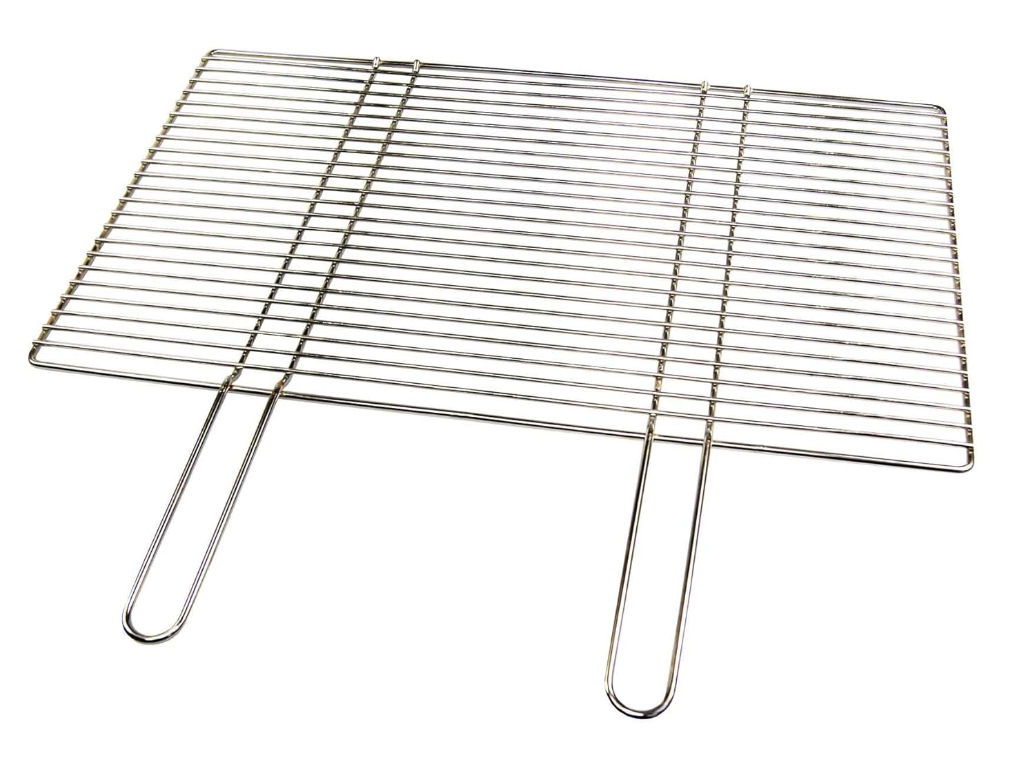 Chrome Grill 54 x 34 cm with Fixed Handle Only 12 mm Bar Spacing Frame ...
