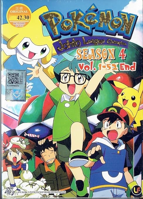 Amazon.com: POKEMON -SEASON 4- JOHTO LEAGUE CHAMPIONS - COMPLETE TV ...