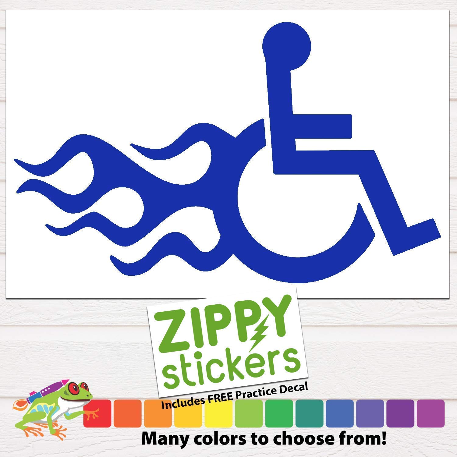 Amazon.com: Handicapped Disabled Symbol Sign Decal Sticker - Original ...