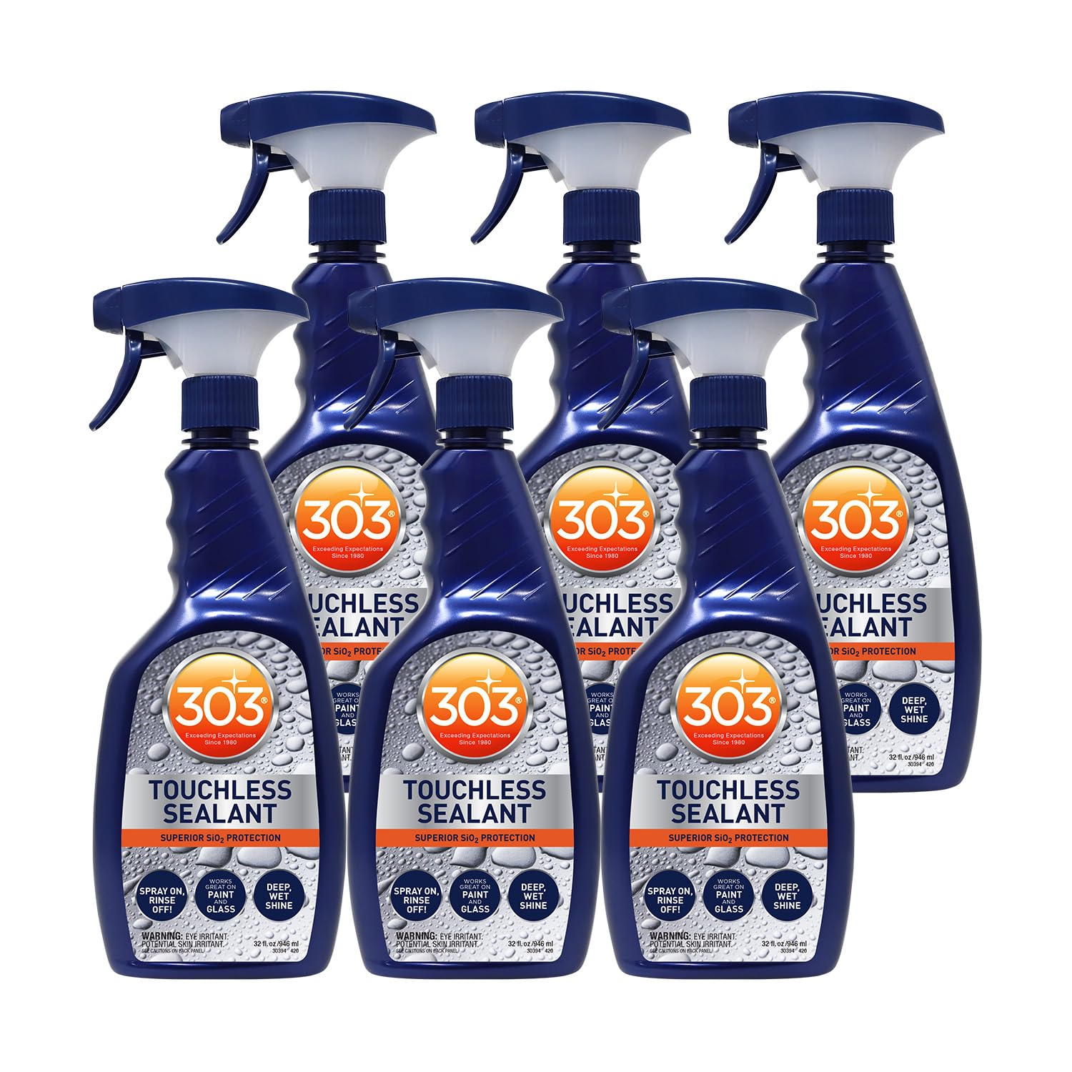 303 Touchless Sealant - SiO2 Water Activated Paint & Glass Protection ...