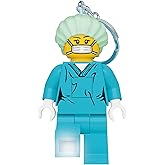 Amazon.com: Lego Classic Nurse Keychain Light - 3 inch Tall Figure ...