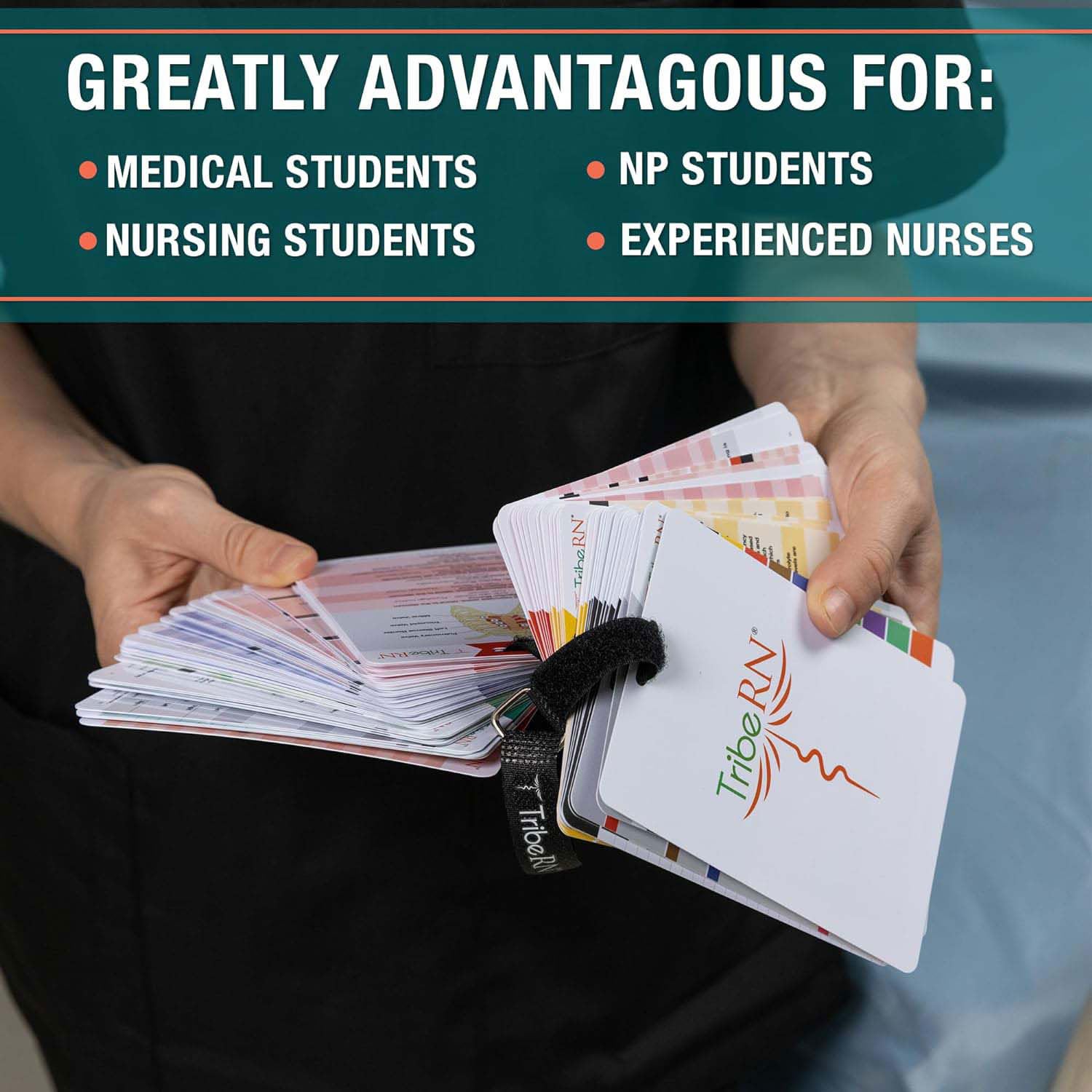 Mua Tribe RN PocketGuru Nursing Pocket Reference Cards - Nursing School ...