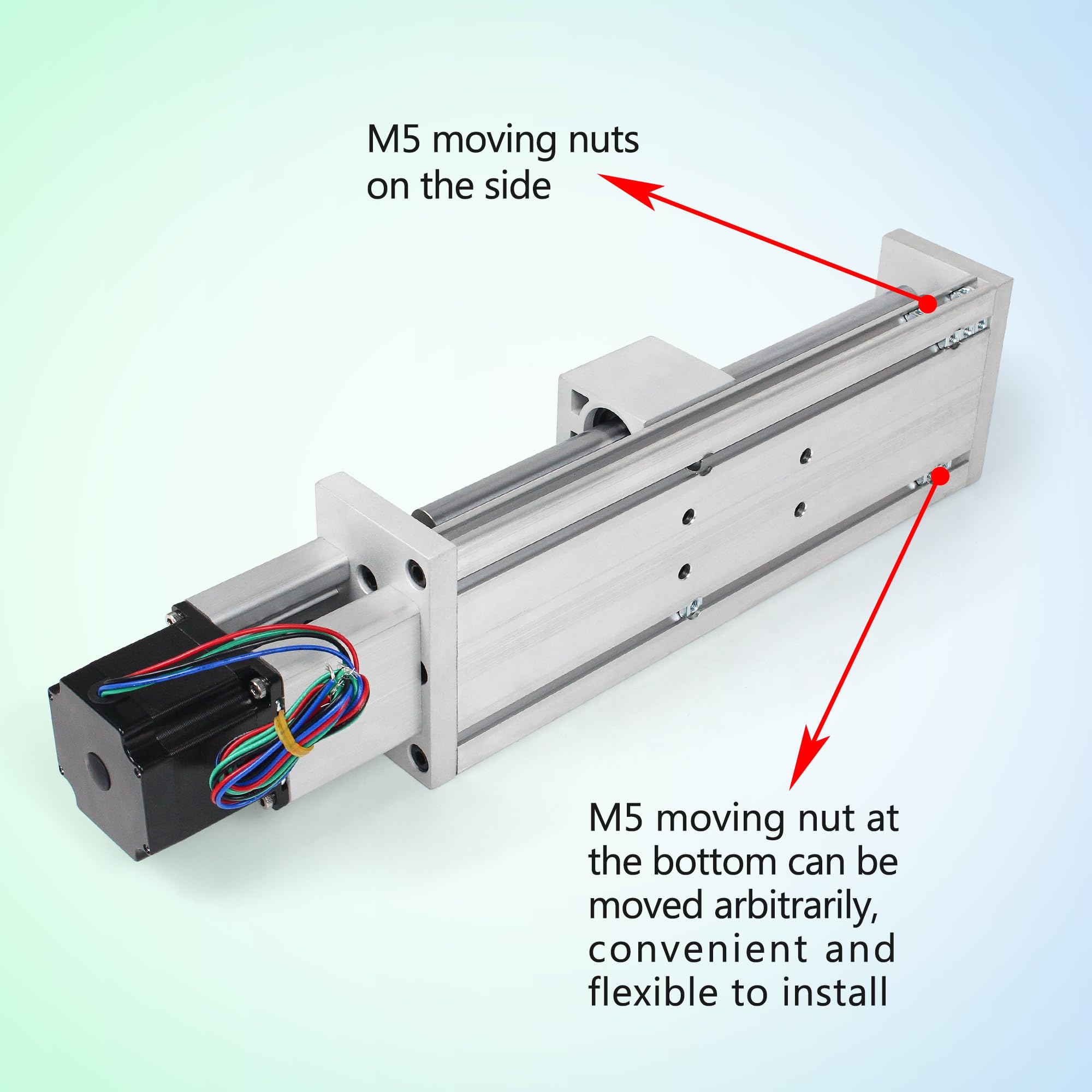 Mua RATTMMOTOR ZBX100-300mm Stroke CNC Linear Stage Motion Actuator, Double Optical Axis X Y Z ...
