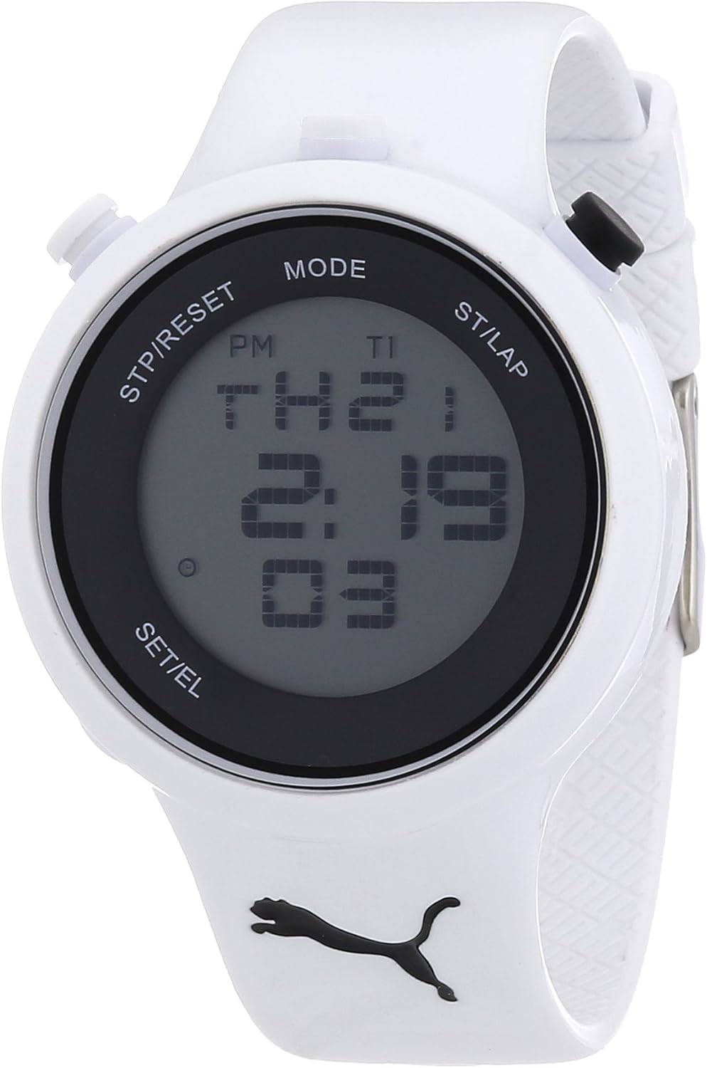 Puma Time - Reloj Digital de Cuarzo para Hombre con Correa de plástico ...