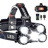 NOVOSTELLA Rechargeable CREE LED Torch, Multi-functional Camping Light ...