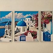 Schipper 609260783 - Malen nach Zahlen - Santorin - Bilder malen für Erwachsene, inklusive ...