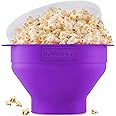 Amazon.com: The Original Korcci Microwaveable Silicone Popcorn Popper, Microwave Popcorn Popper ...