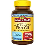 Amazon.com: Nature Made Burp-Less Ultra Omega-3 from Fish Oil 1400 mg, Dietary Supplement for ...
