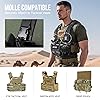ONETIGRIS Chest Rig, MOLLE Chest Rigs Tactical Chest Rig Dangler Pouch ...