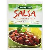 Amazon.com : Concord Foods Mild Salsa Mix, 1.06-Ounce Pouches (VALUE ...