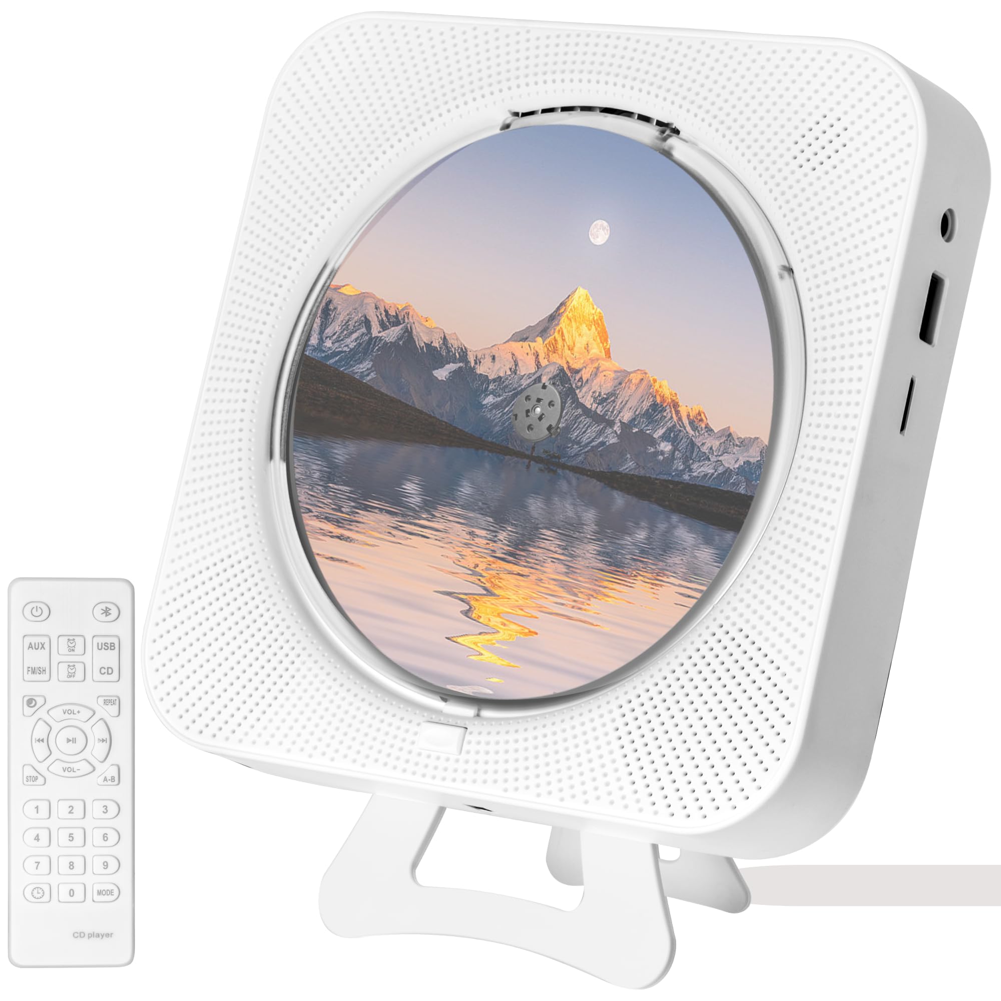 Mua Portable CD Player for Home, with Timer, Remote Control, Inner ...